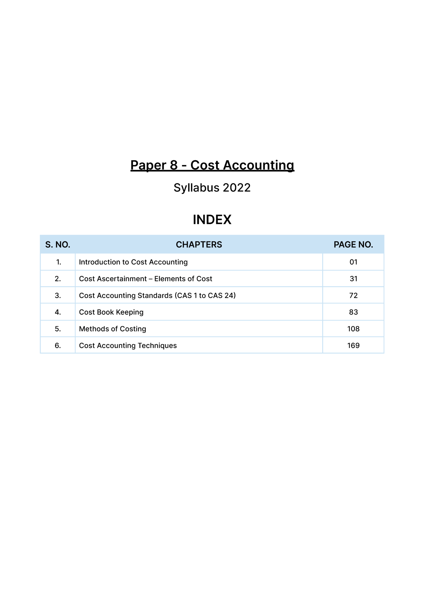 Operations Management and Strategic Management Notes | Paper 9 | CMA ...