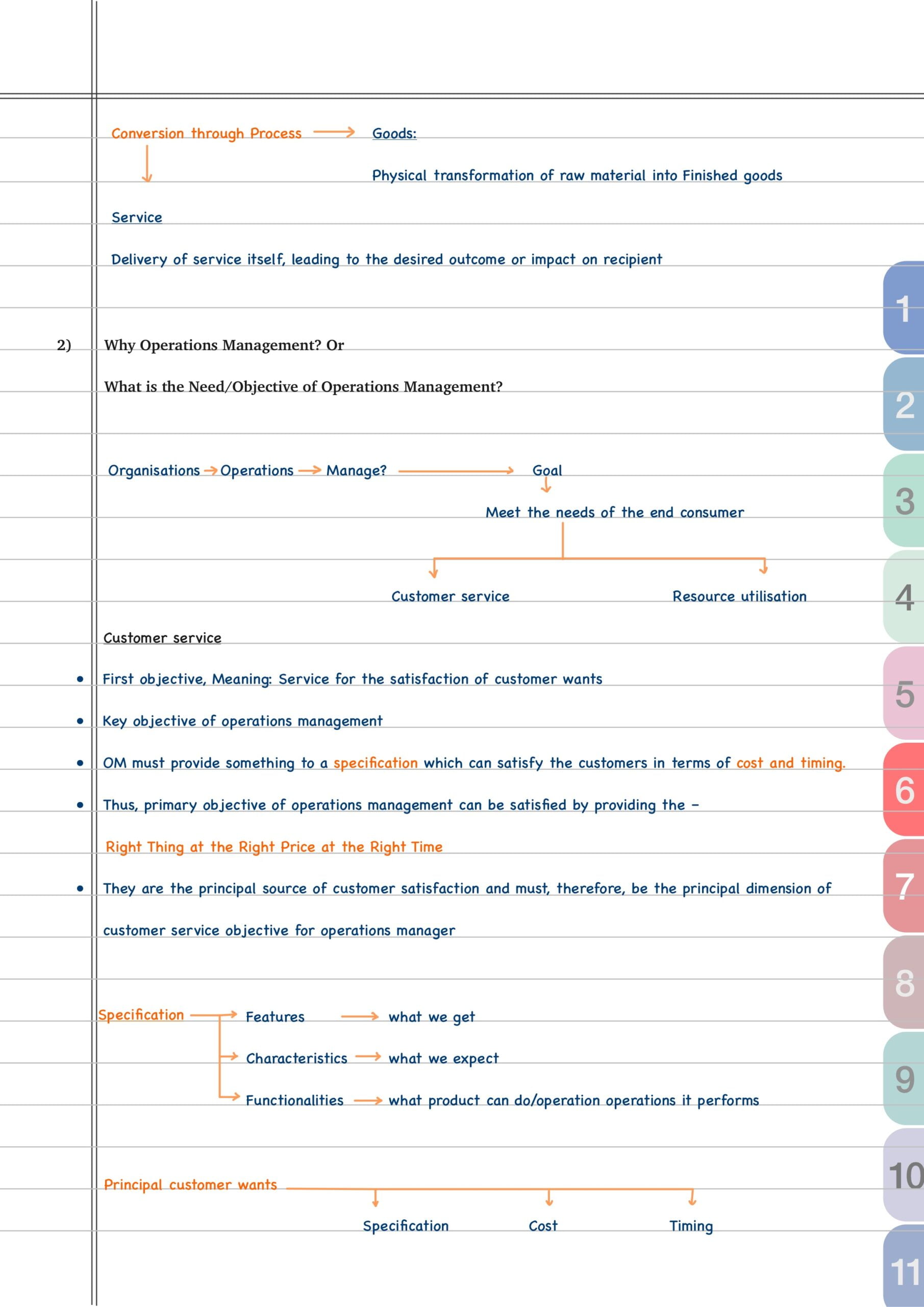 Operations Management and Strategic Management Notes | Paper 9 | CMA ...